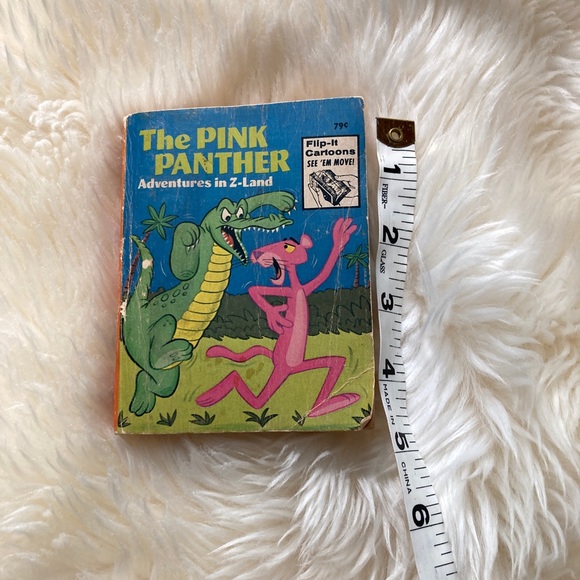 Whitman | Accents | Vintage 976 Pink Panther Flip Book Whitman ...